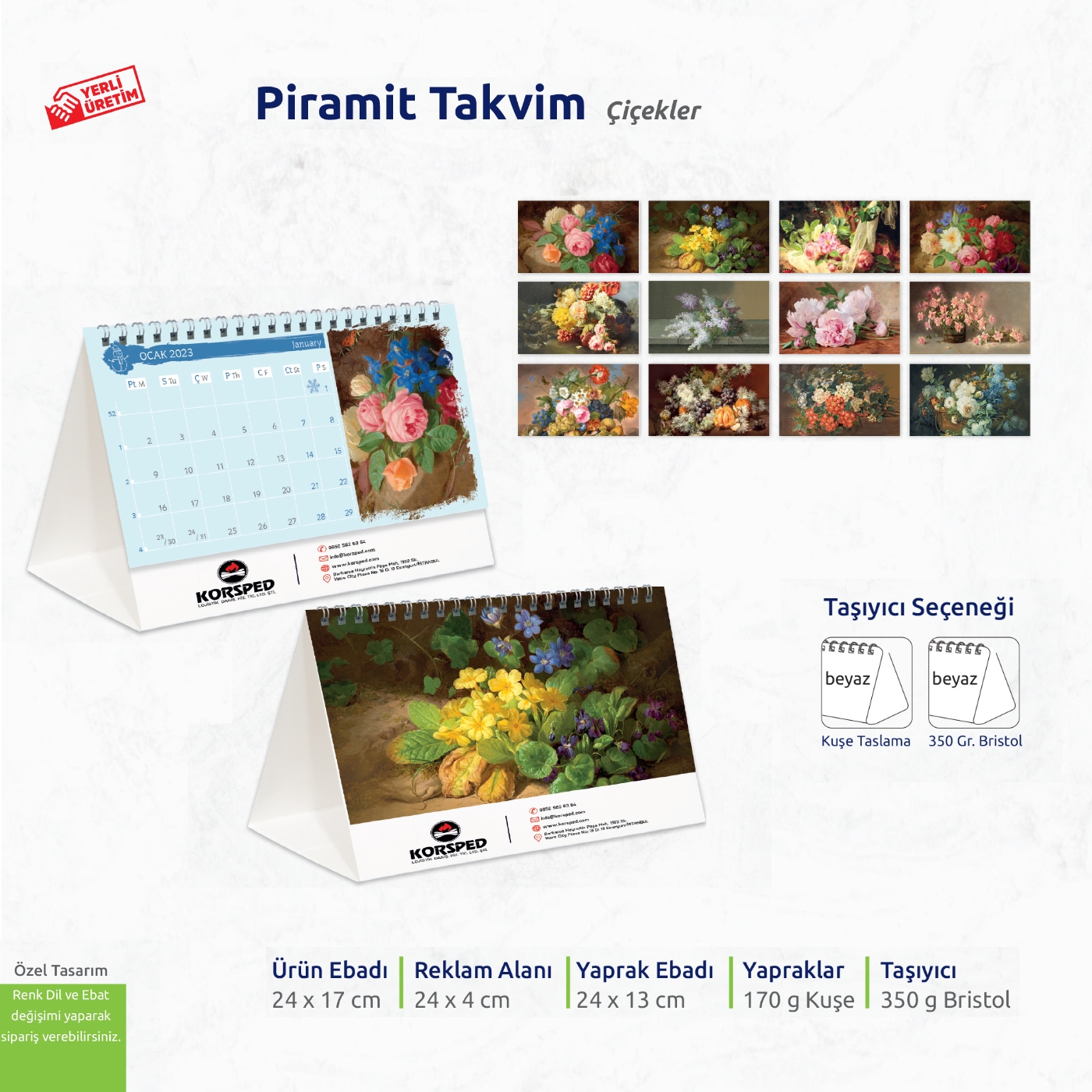 PİRAMİT TAKVİM - Ürünler | DBT Promosyon