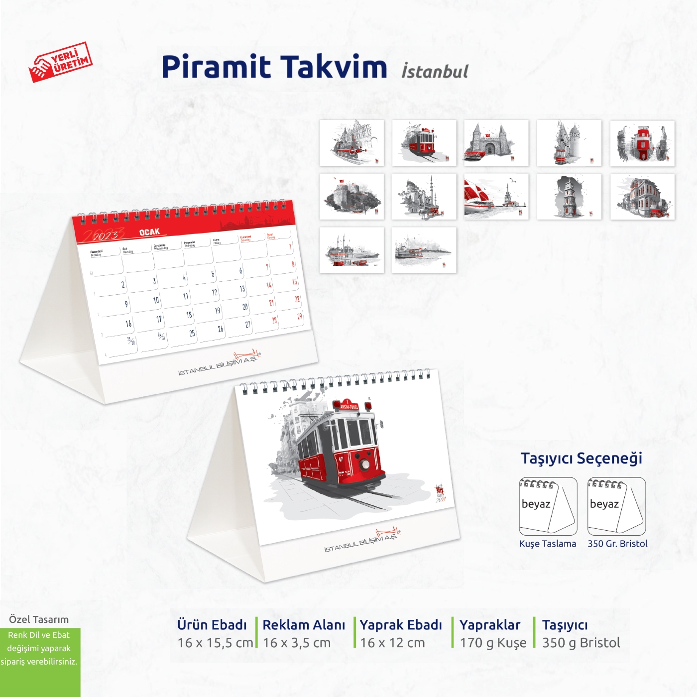 PİRAMİT TAKVİM - Ürünler | DBT Promosyon