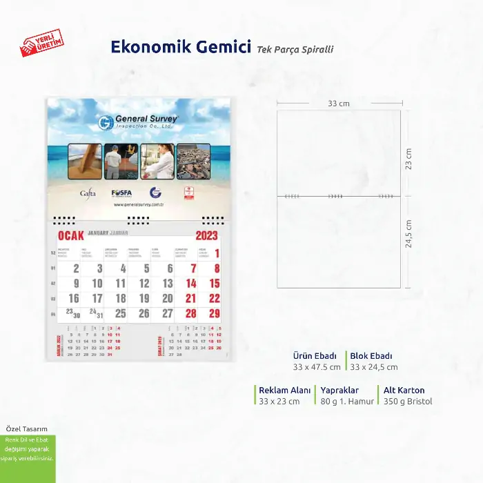 TAKVİM & MATBAA ÜRÜNLERİ